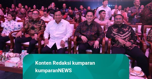 Prabowo Hadiri Perayaan Natal BUMN Bareng Yaqut Cholil dan Erick Thohir ...